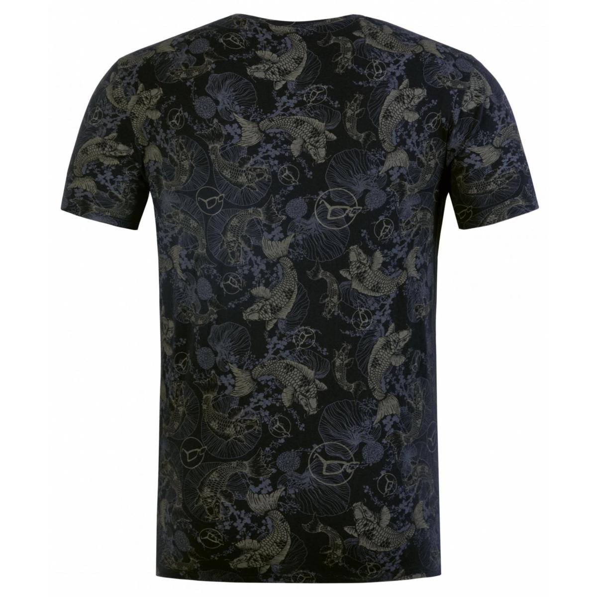 KORDA Koi Tee Black | Carpe Atomic – Spécialiste de la pêche à la carpe